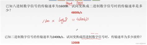 考研计算机网络（第二章 物理层1） Csdn博客