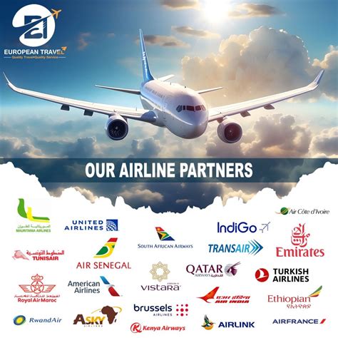 European Travel Airline Partners Airline Services Advertisement