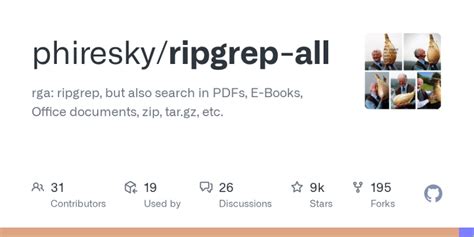 Github Phireskyripgrep All Rga Ripgrep But Also Search In Pdfs