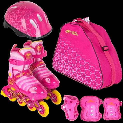 Коньки роликовые Tech Team, Девочки, размер 33, 30 - купить по выгодной ...