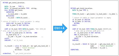 how to clean your abap code with one keystroke using abap cleaner