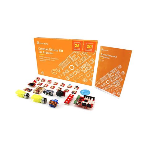 crowtail deluxe kit for arduino with 20 module sensors rees52