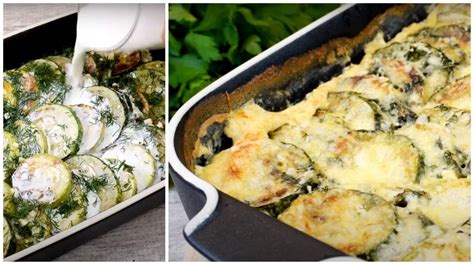 Гратен з кабачків усі їдять із задоволенням