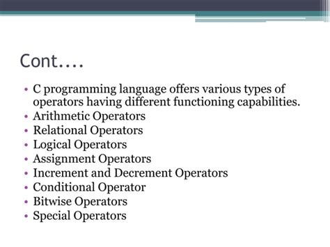 C Programming Language Tutorial Pptx Programming Languages Computing