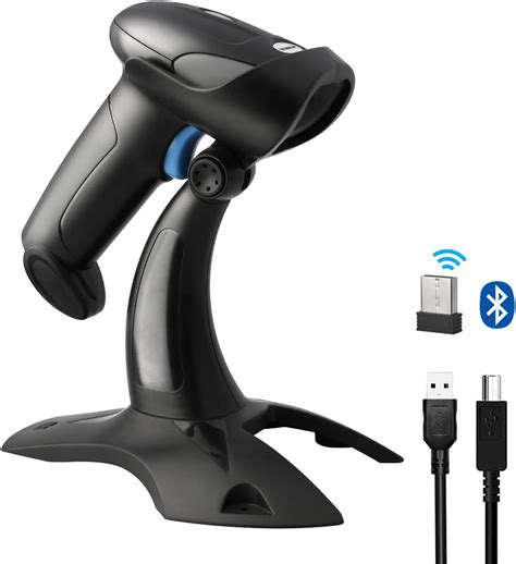Sumicor Bluetooth Wireless Barcode Scanner With Stand