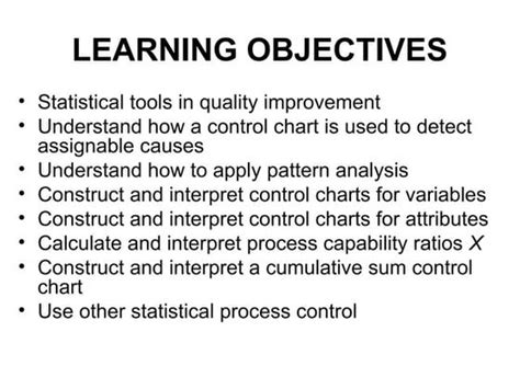 P Chart And C Chart Ppt