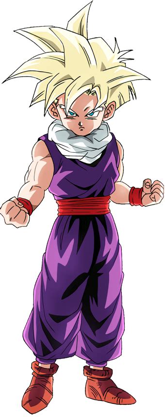 Gohan Super Saiyan Render By Lunuel On Deviantart