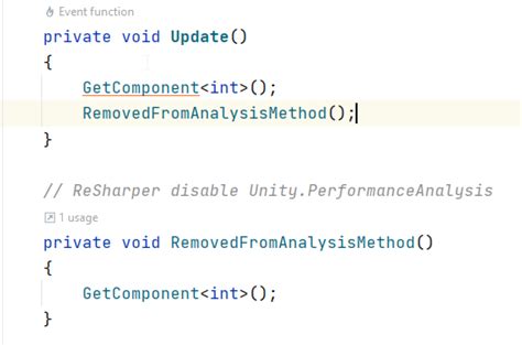 Suppressed Performance Critical Method Still Marked As Performance Critical · Issue 1248