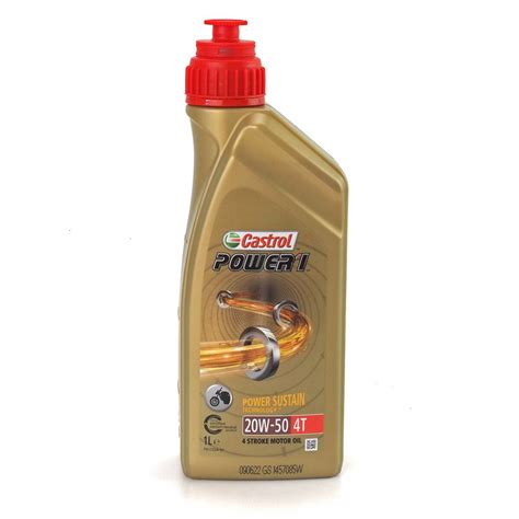 Huile Moteur Castrol Power1 4t 20w 50 1l Pièces Détachées Et Access