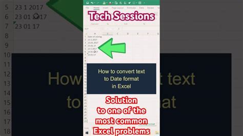 How To Convert Text Dates To Real Dates In Excel Saurabh Jain Posted