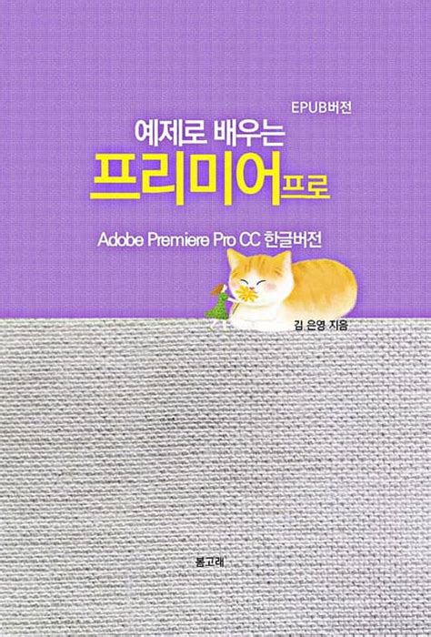예제로 배우는 프리미어프로 epub버전 컴퓨터 it 전자책 리디