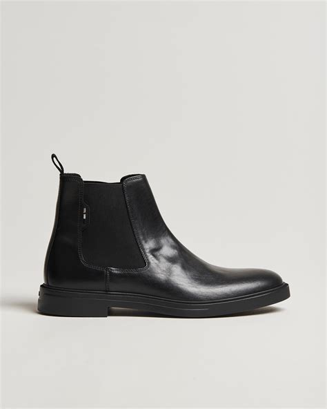 Boss Black Calev Leather Chelsea Boot Black Herr Care Of Carl