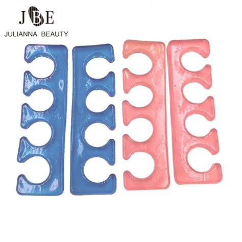 네일 아트 미용 용품 실리콘 손톱 발가락 분리기 장식 도구 살롱 페디큐어 매니큐어 피트 케 티몬