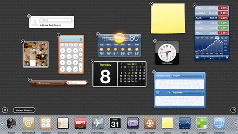 A History Of Widgets On The Mac From Dashboard To Desktop On Macos Sonoma Imore