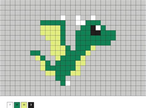 Dragon Perler Beads 20 Free Patterns Basteln Bügelperlen