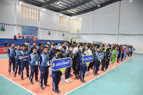 ເປີດສາກແລ້ວ ກິລາບານສົ່ງໃນຮົ່ມ ແລະ ຫາດຊາຍ ຍິງ ຊາຍ ຊຽງຂວາງ ເກມ Updatelaos