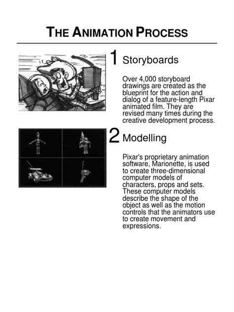 pixar s animation process pdf
