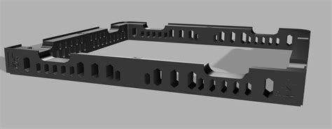Bambu Lab P1s Top Glass Riser By Hellscript3dprint Download Free Stl Model