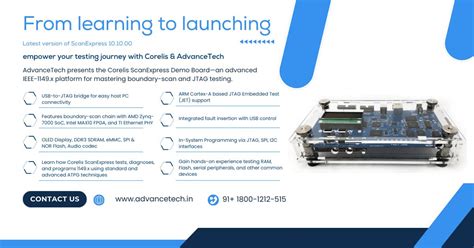 Master Boundary Scan And Jtag Testing With Corelis Scanexpress Explore… Advancetech Controls