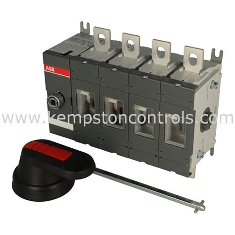 Abb 1sca022713r4930 Abb Switch Disconnector 200a 4 Poles Handle And