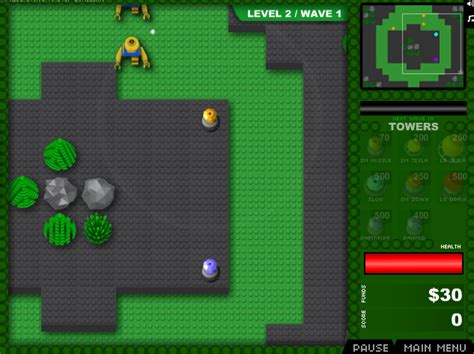 Minifig Zombie Tower Defense Play Online On Flash Museum 🕹️