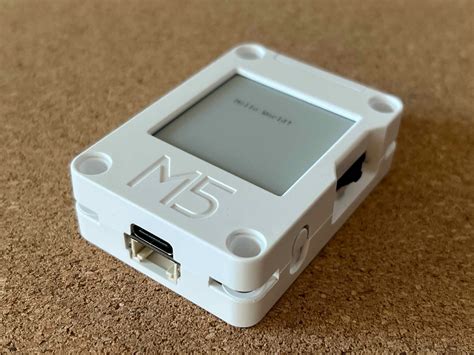 M5stack Coreinkでできること 〜m5stack Coreinkの使い方 さとやまノート