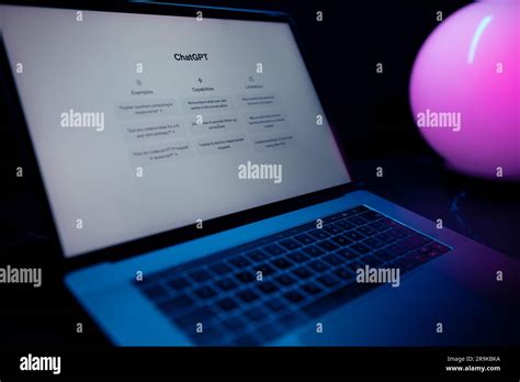 Using ChatGPT App Stock Photo Alamy