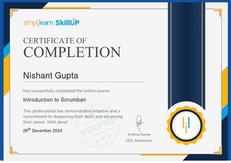 nishant gupta on linkedin nishant gupta has successfully completed the