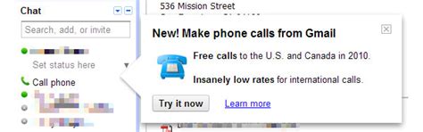 Voice Calls Coming To Your Gmail Inbox Soon