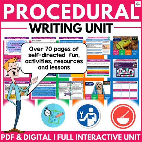 How To Write Excellent Procedural Texts Literacy Ideas