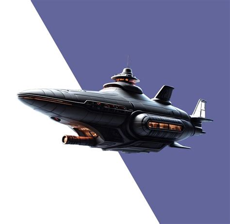 Premium Psd 3d Interplanetary Spaceship