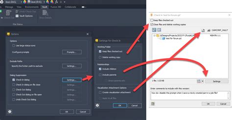 Solved Issue With Closing Parts Prompts Save To Vault Every Time Autodesk Community