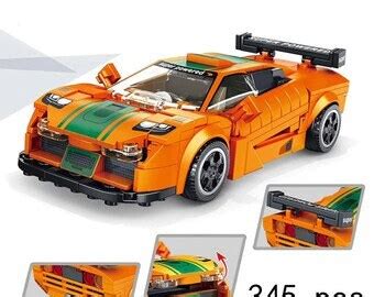 DIY Make Your Own Car Building Brick Block Race Car Set 336pcs Etsy
