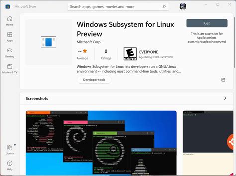 Windows Subsystem For Linux Wsl Now Available As An App From