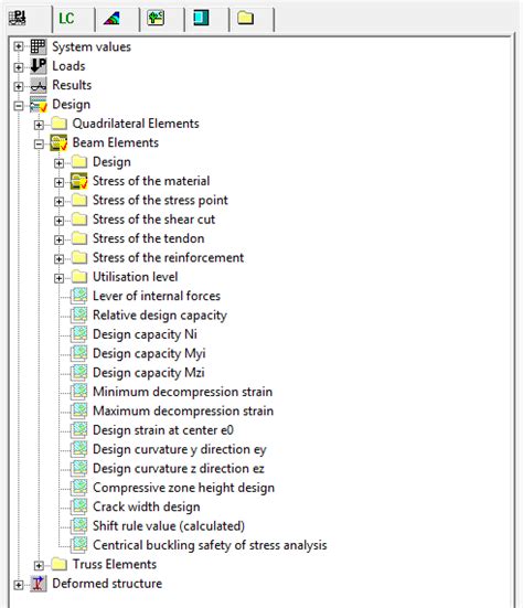 How To Output And Plot Stresses Results Teddy Sofistik Forum