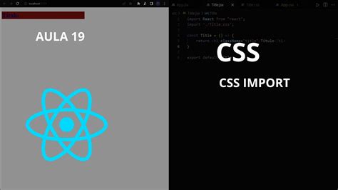 Css Import Reactjs Pt 19 Youtube