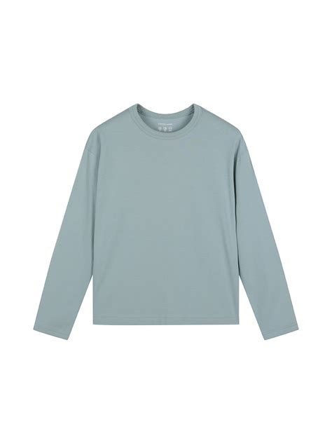 탑텐 여성 쿨에어 코튼 크루넥 긴팔티 Mse2ts2016