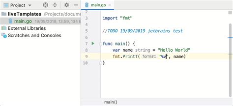 Quick Start With Go Intellij Idea Documentation