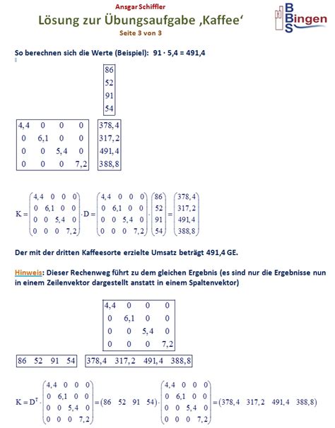 Matrizen Loesung Aufgabe1
