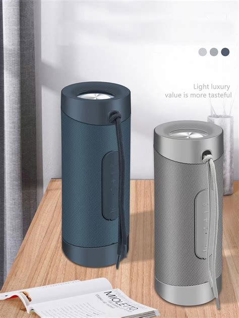 Portable Bluetooth Speaker With LED Light Manufacturer Mietubl