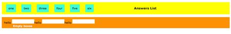 Javascript Implement Fill In The Blanks Using Drag And Drop Jquery In