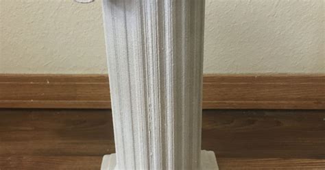 Ionic Column Pillar High Resolution Multiple Sizes By Ryanr Download Free Stl Model