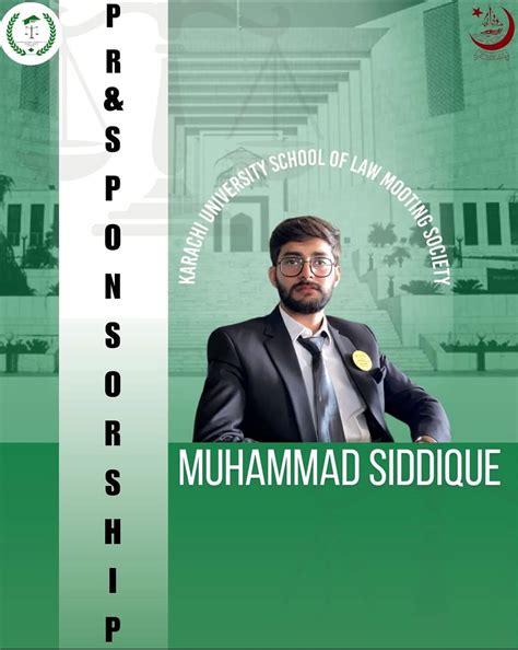 Meet The Team Pr And Sponsorship Of Kuslms Mohammed Siddique Mohammed