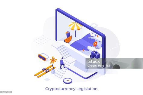 계단을 오르는 남자와 내부에 지도가 있는 컴퓨터 화면에 들어가는 개념적 템플릿 온라인 여행 계획 서비스 여행 목적지 선택을 위한