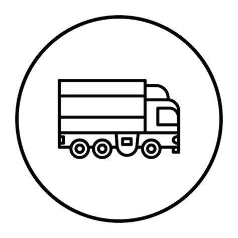 Premium Vector Lorry Vector Illustration