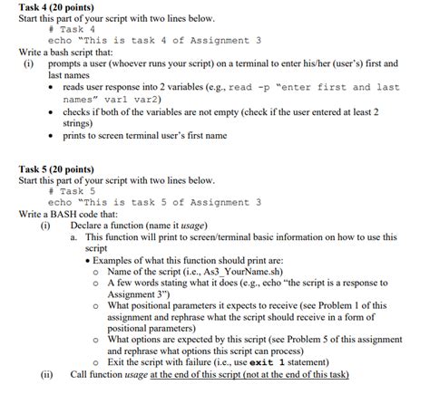 Solved Task 4 20 Points Start This Part Of Your Script