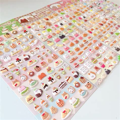 Puffy Sticker Sticker Xốp Nổi 3d Cute Shopee Việt Nam