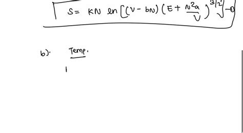 Solved Problem 4 42 A Simple Density Of States Suppose That The Number Of Microstates Between