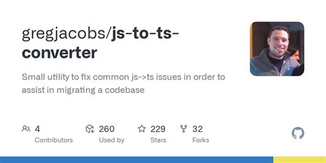 Github Gregjacobsjs To Ts Converter Small Utility To Fix Common Js