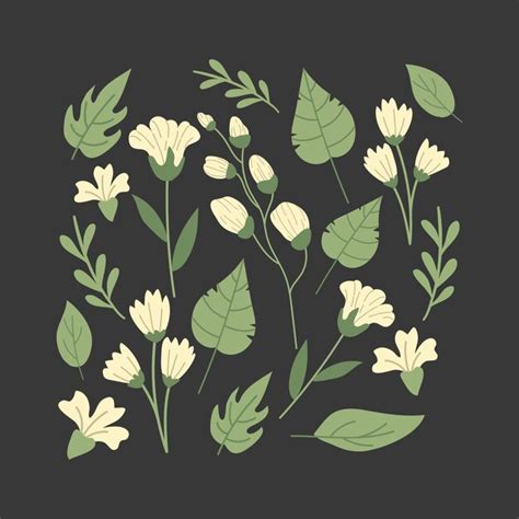 Premium Vector Seamless Botanical Pattern